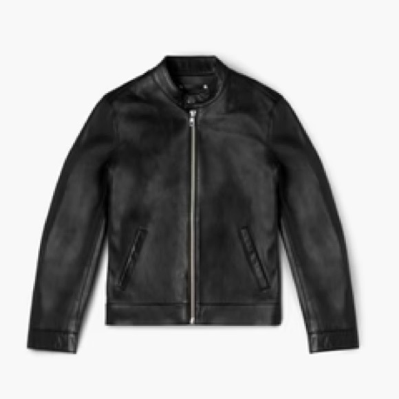 Thursday Boot Company | Jackets & Coats | Mens Black Leather Jacket ...